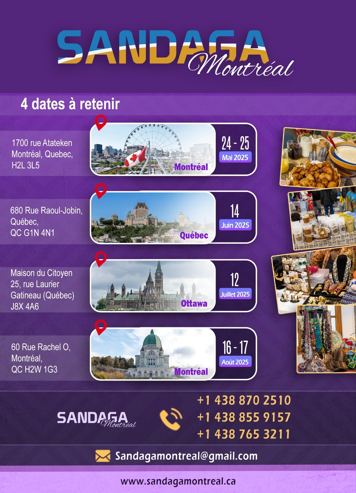 Foires - Sandaga Montréal